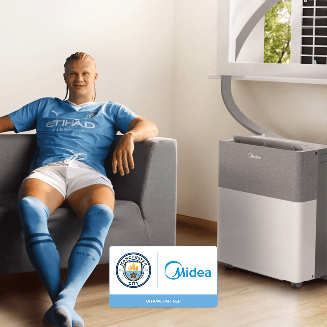 Midea PortaSplit 3,5 kW mobiele split-airco - Stil, A++, 42 m²