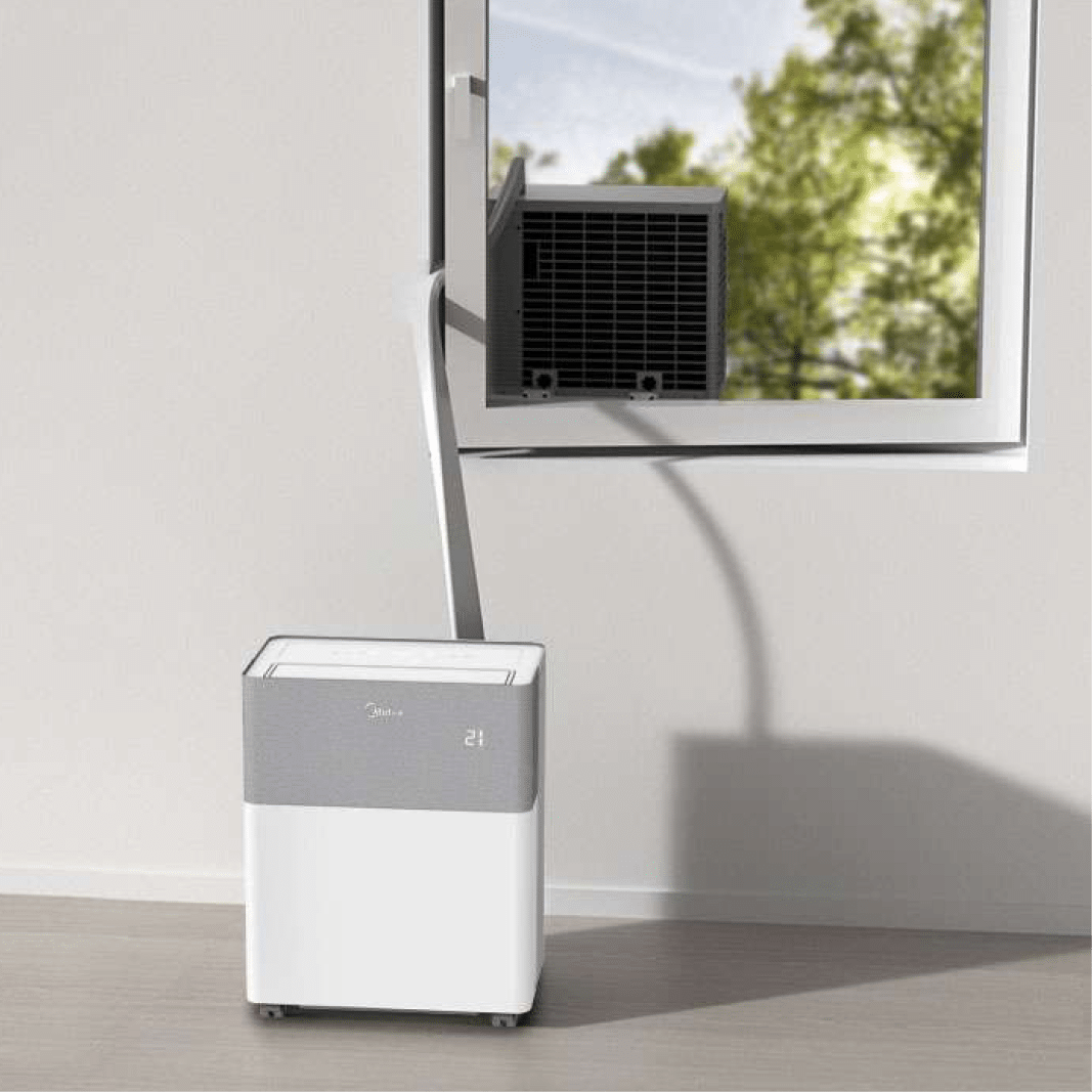 Midea PortaSplit 3,5 kW mobiele split-airco - Stil, A++, 42 m²